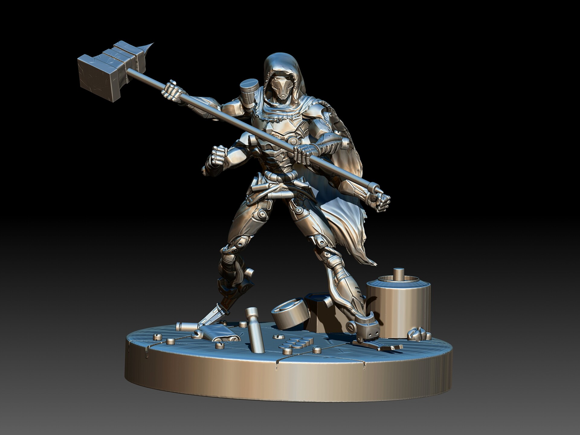 ArtStation - 3D character sculpting