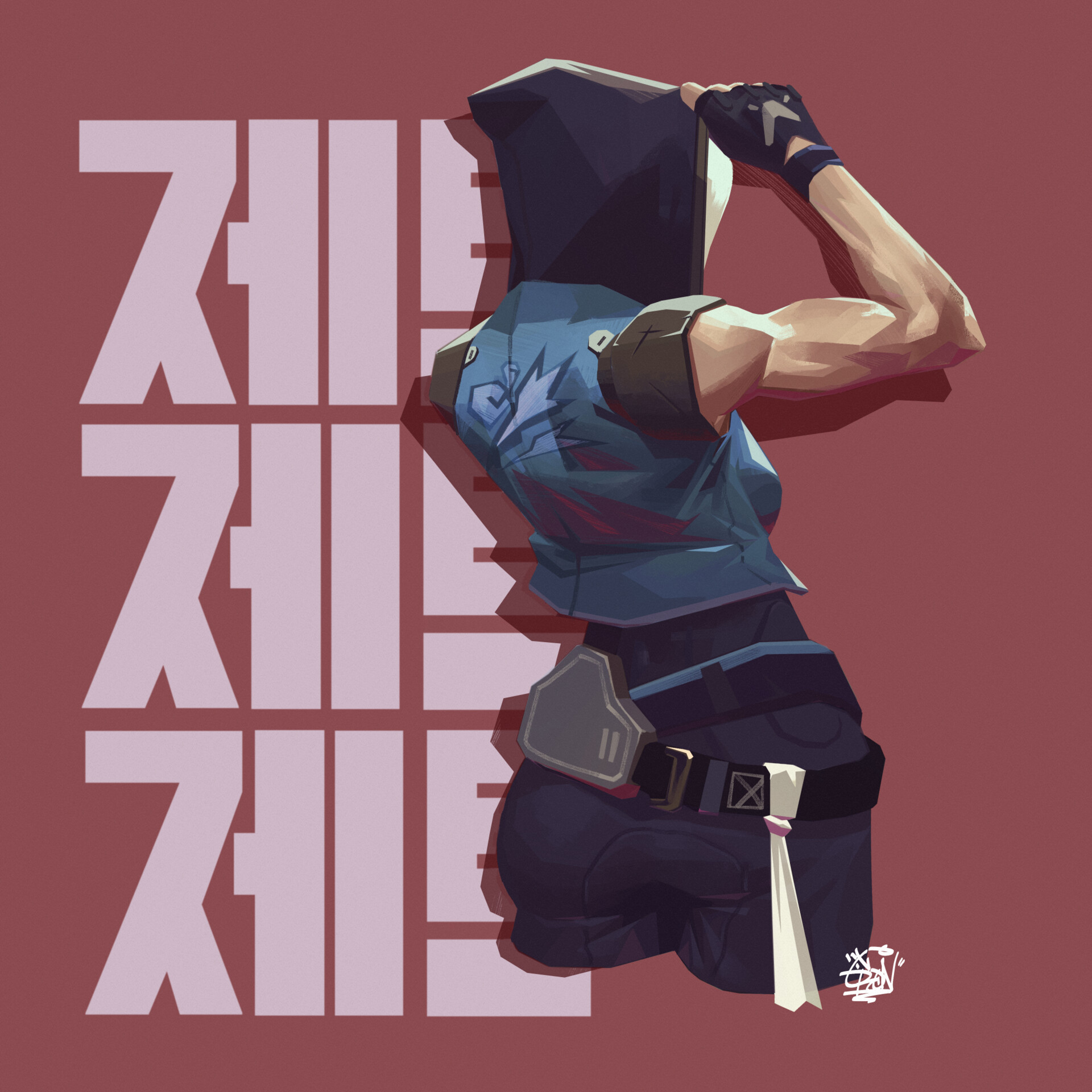 ArtStation - Jett fanart