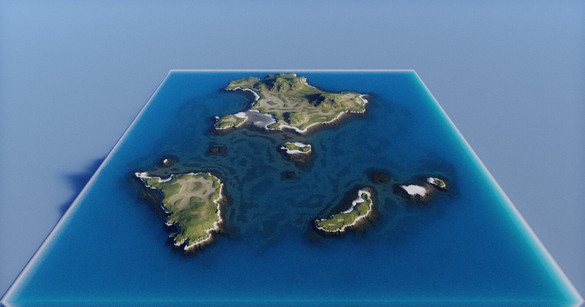 ArtStation - Terrain Collection 01 - Island-01