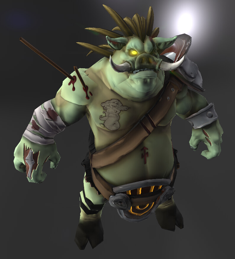 ArtStation - 3d texturing in substance painter Character