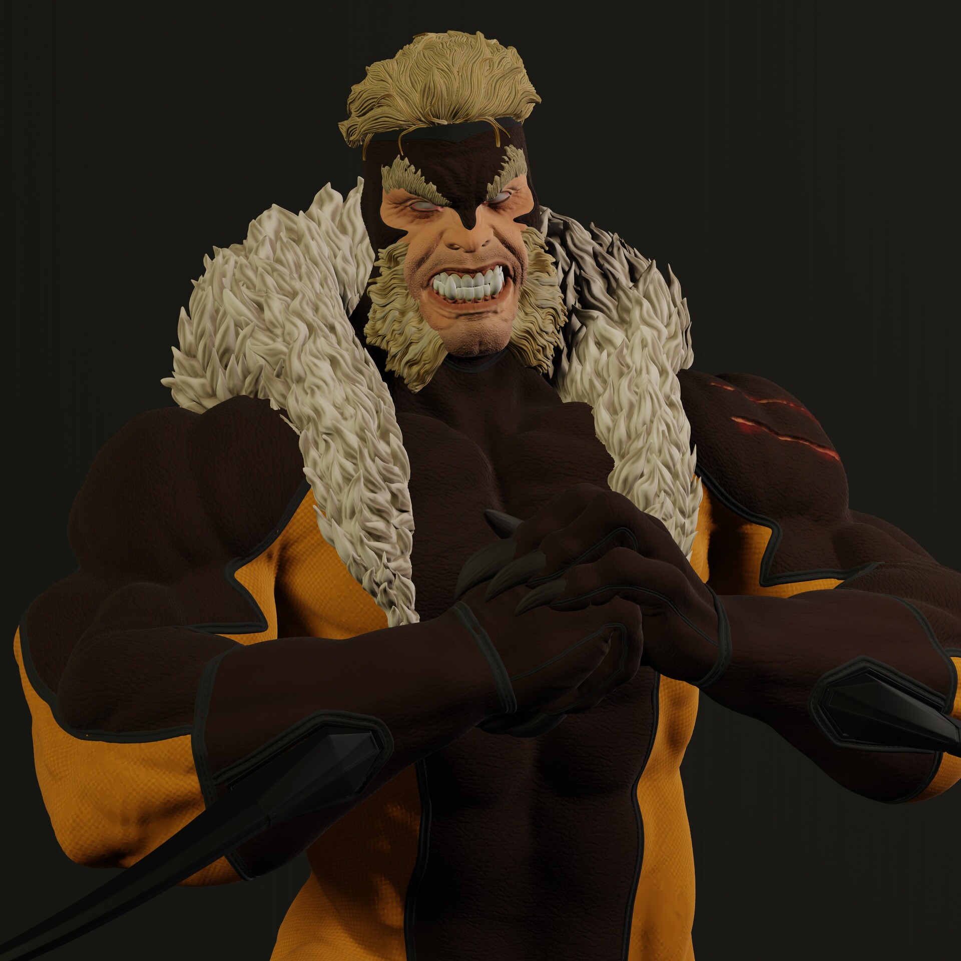 ArtStation - Sabretooth vs X23