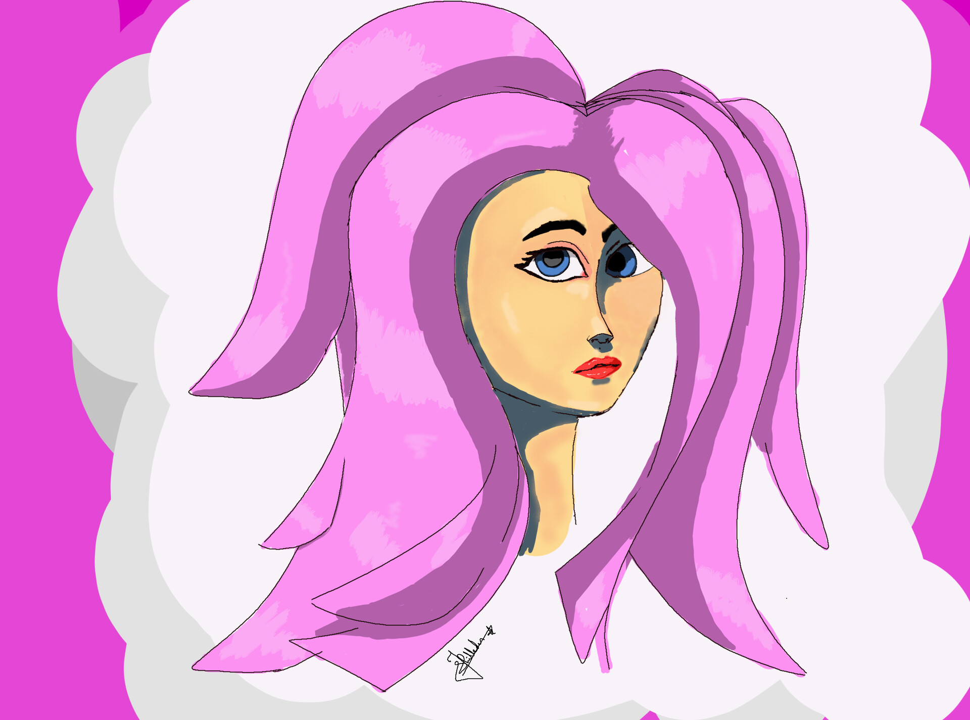 ArtStation - 2D girl art 11