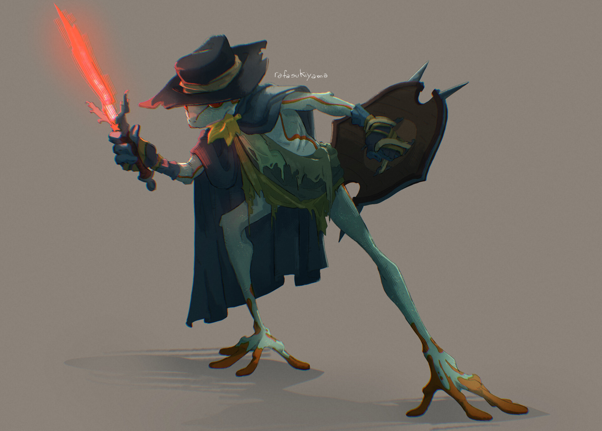 ArtStation - DnD Fighter character