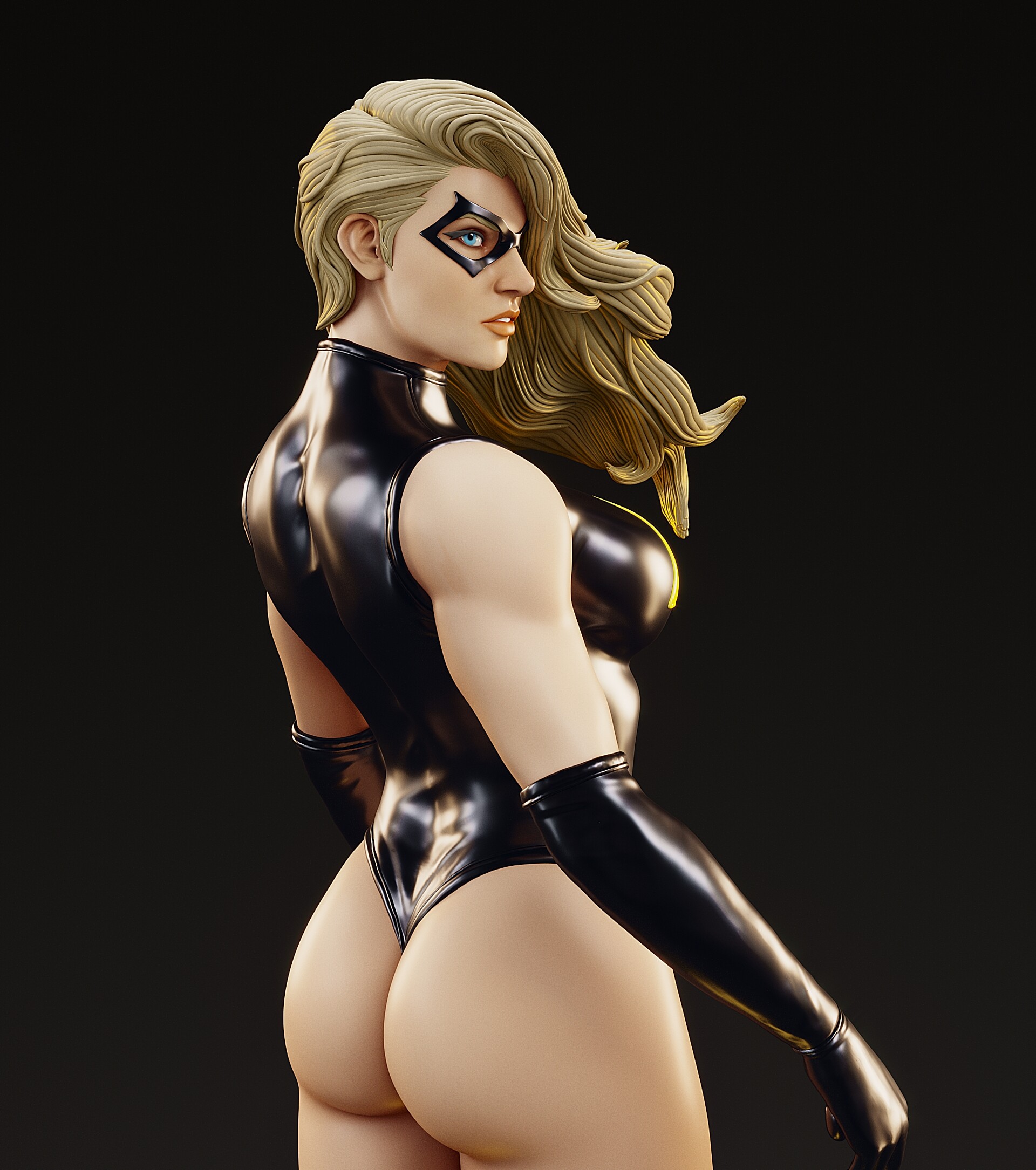 ArtStation - Ms Marvel statue