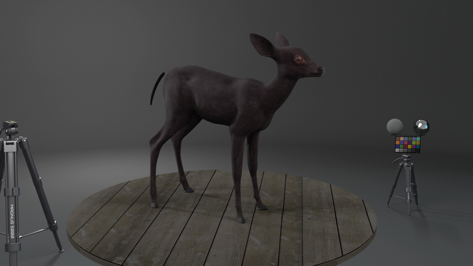 ravin wettasinghe - Baby Deer Character Modling | Grooming