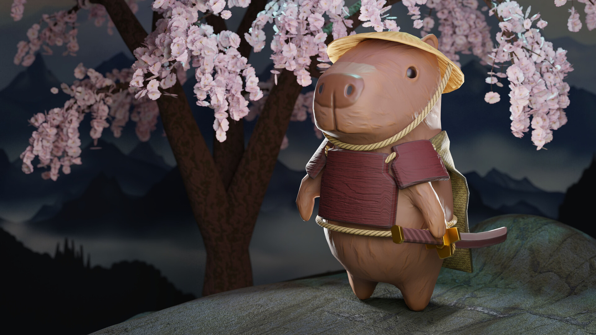 ArtStation - Capybara san