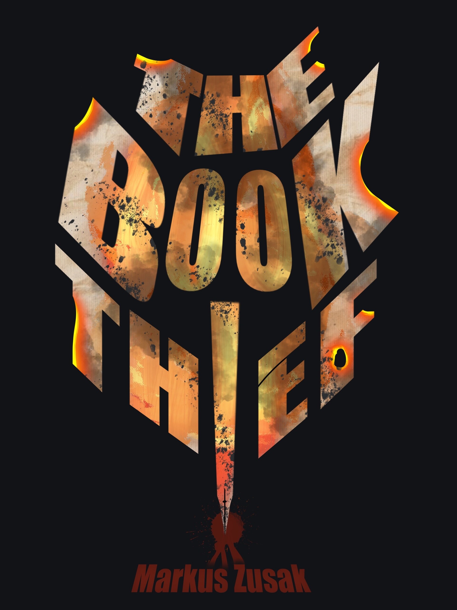 ArtStation - The Book Theif Cover Art