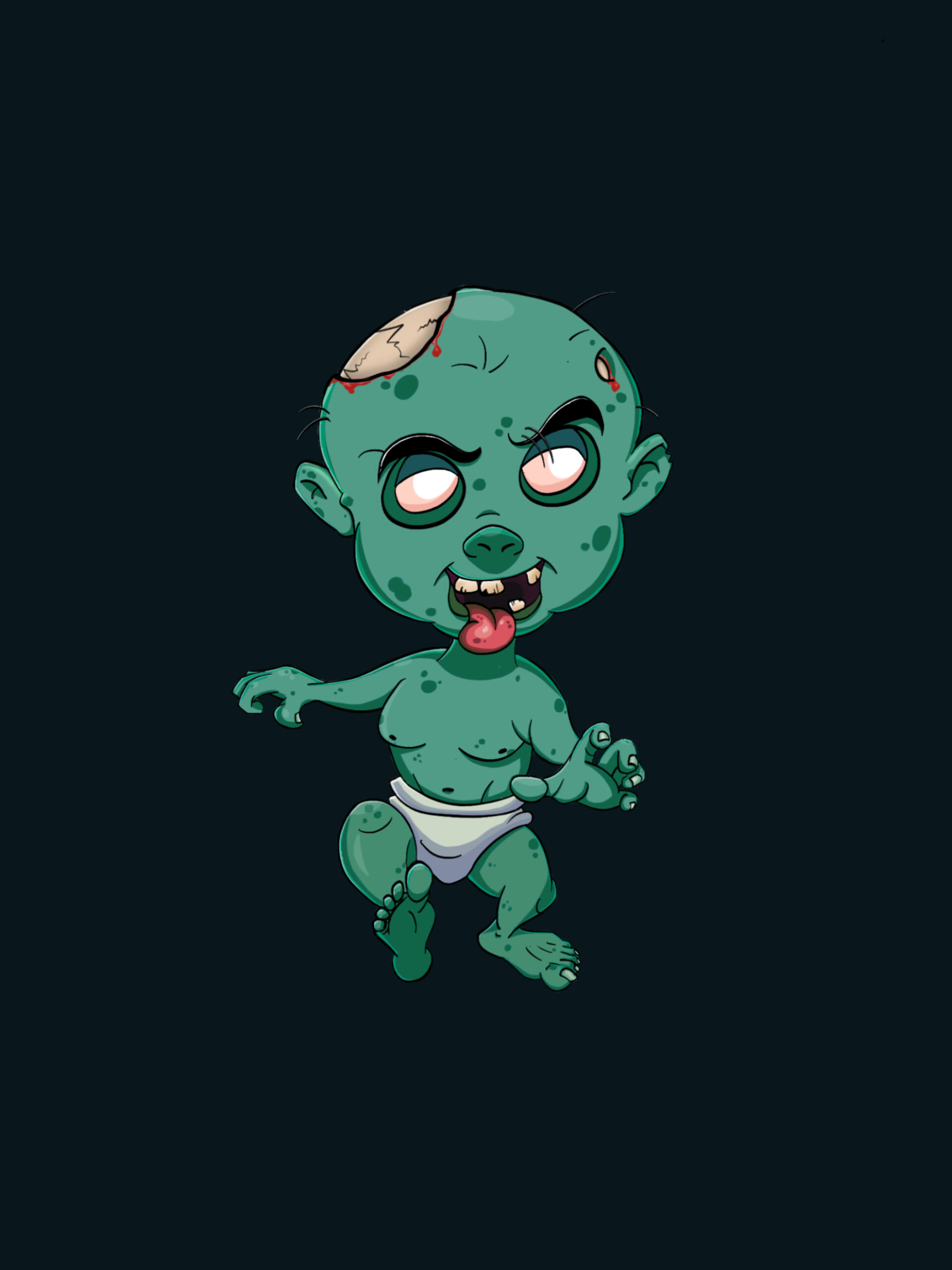 Zombie Facebook Logo