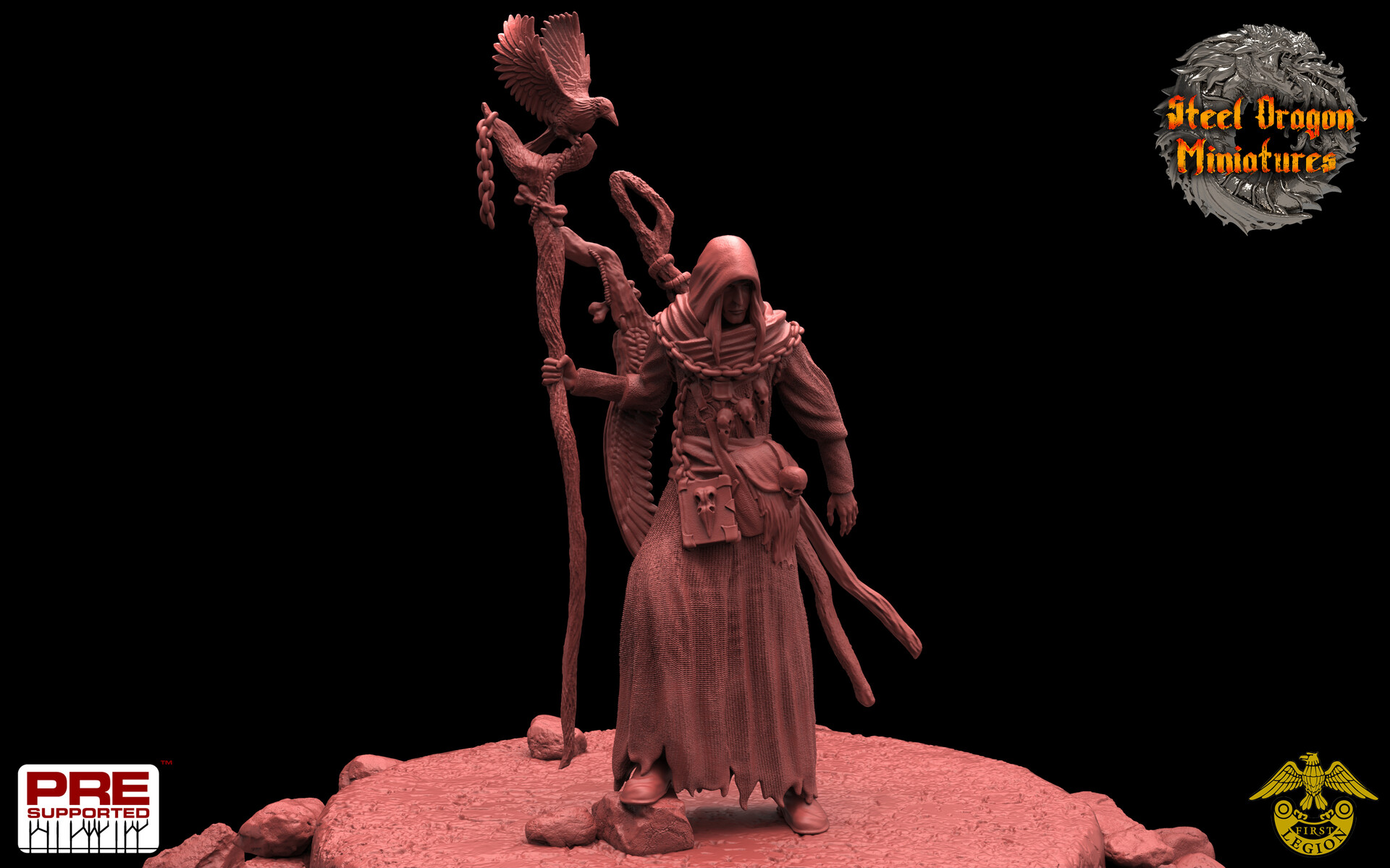 ArtStation - NECROMANCER - Miniature 3D models