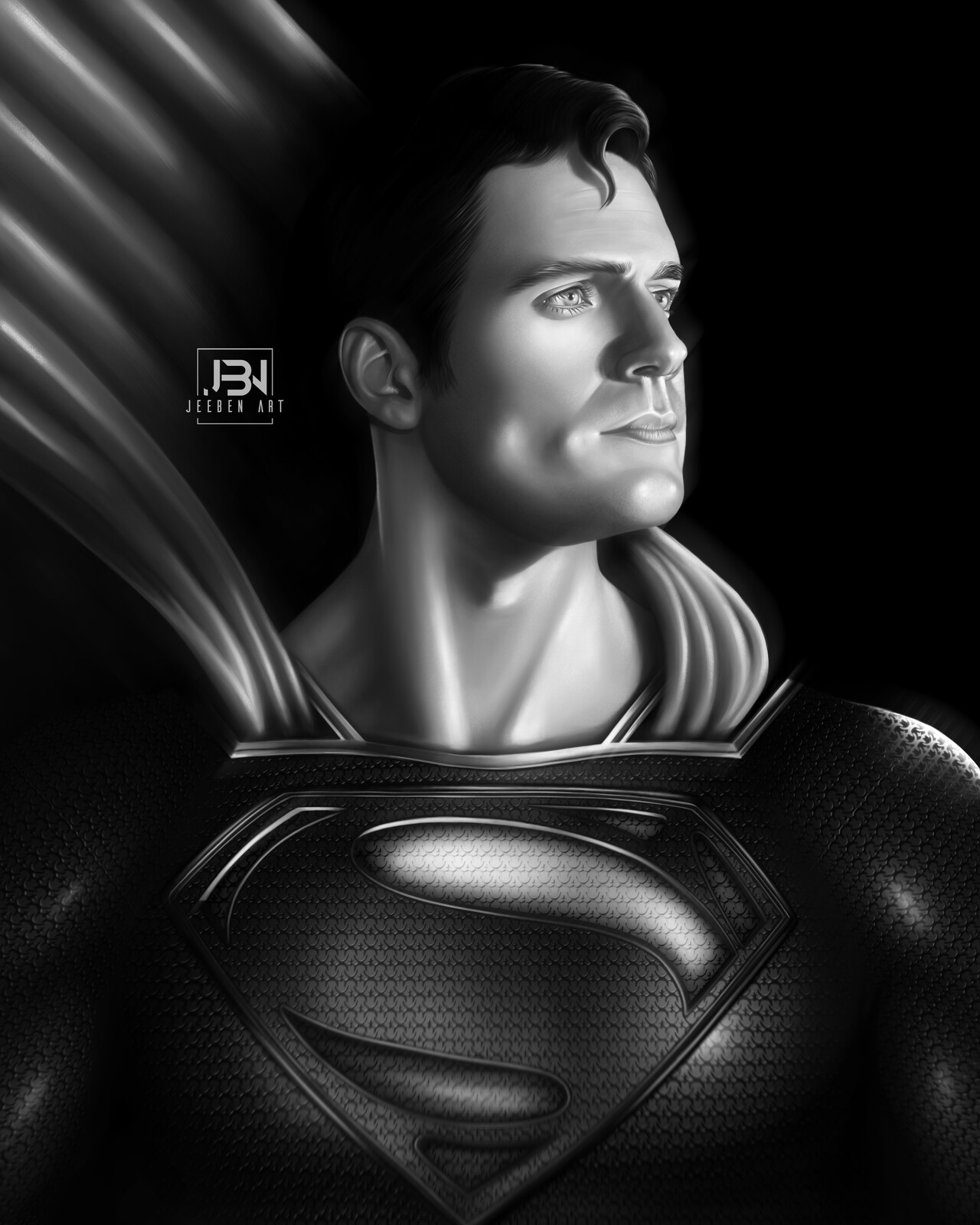 Jeeben Art - SUPERMAN : The Man of Steel