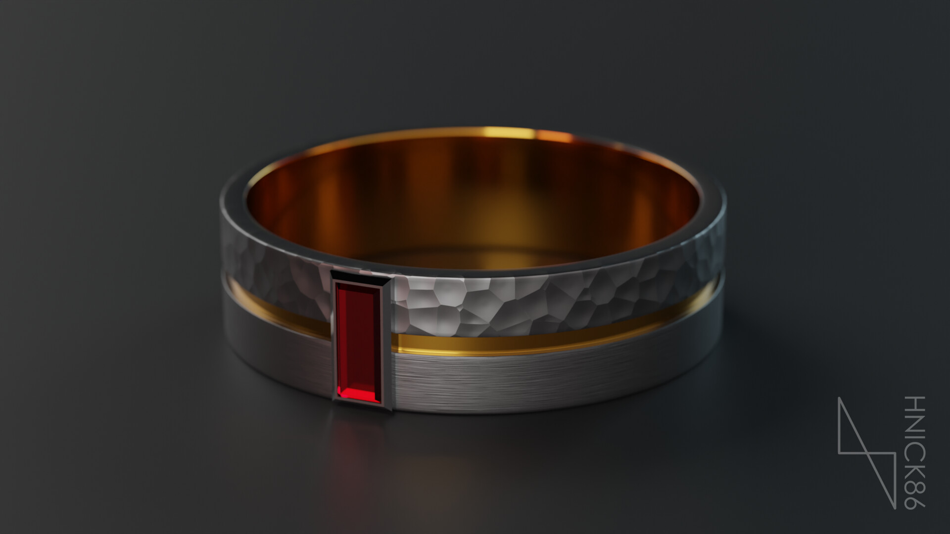 ArtStation - Ruby Ring