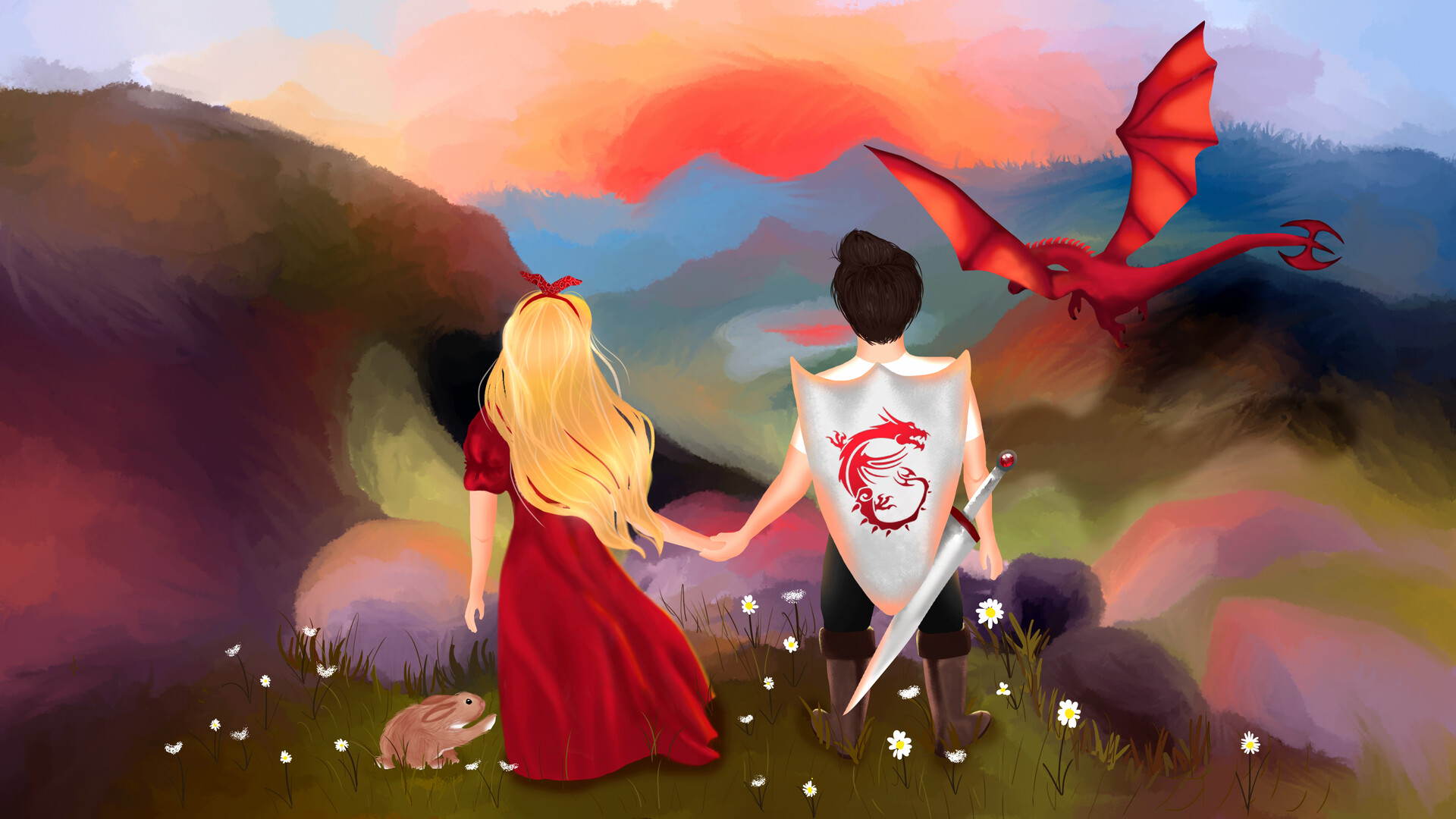 ArtStation - Dragon valley concept