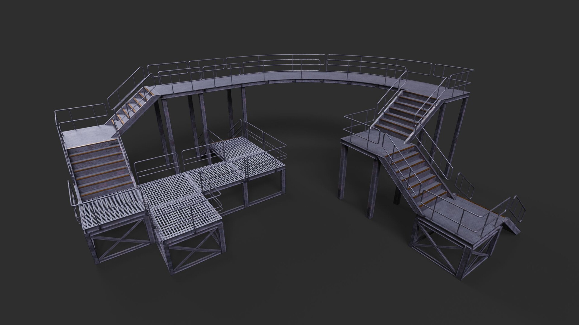 Victor Hugo Borges - Industrial Catwalk Modular Kit