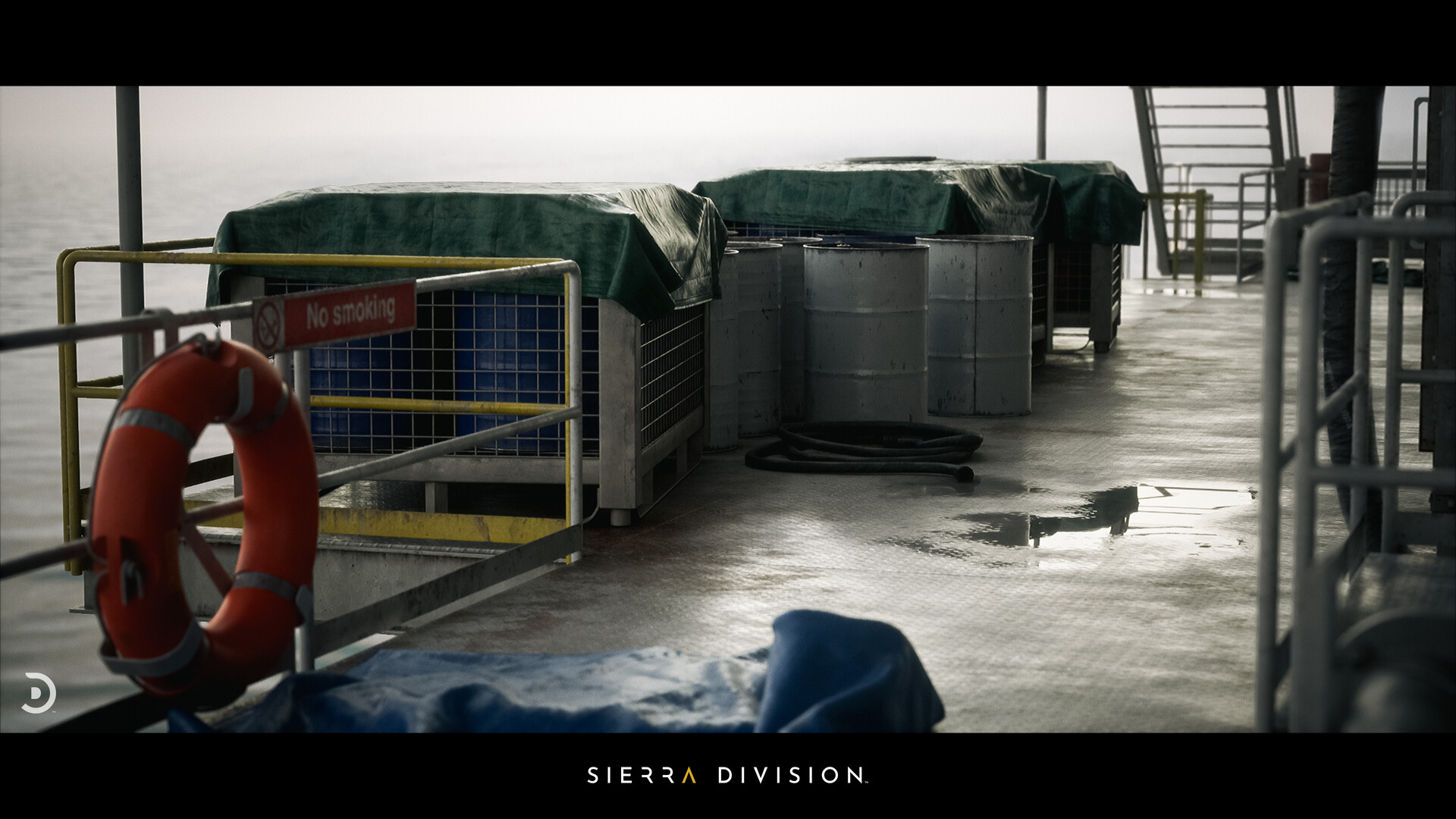 Jacob Norris - Modular Oil Rig and Industrial Sci Fi - Sierra Division