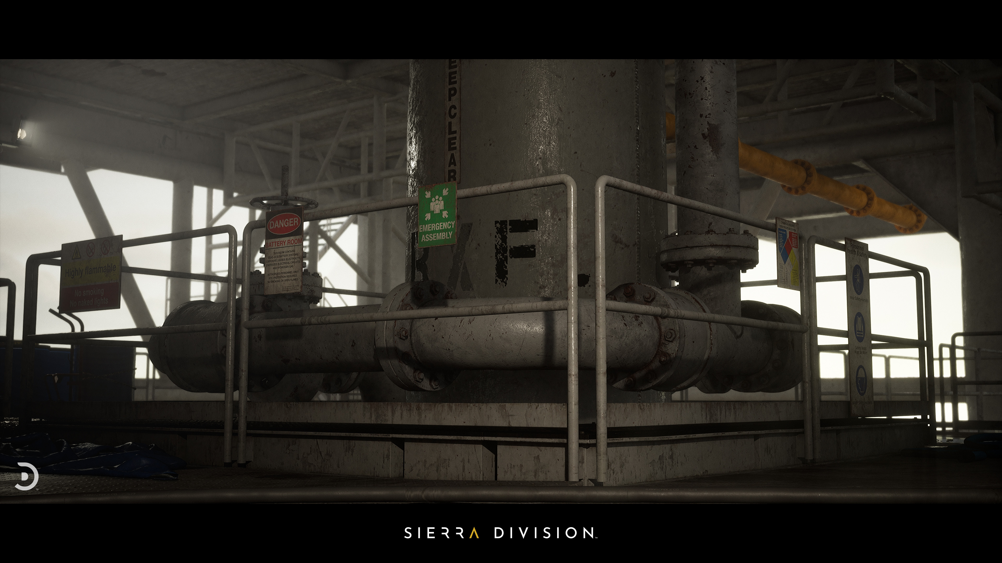 Jacob Norris - Modular Oil Rig and Industrial Sci Fi - Sierra Division