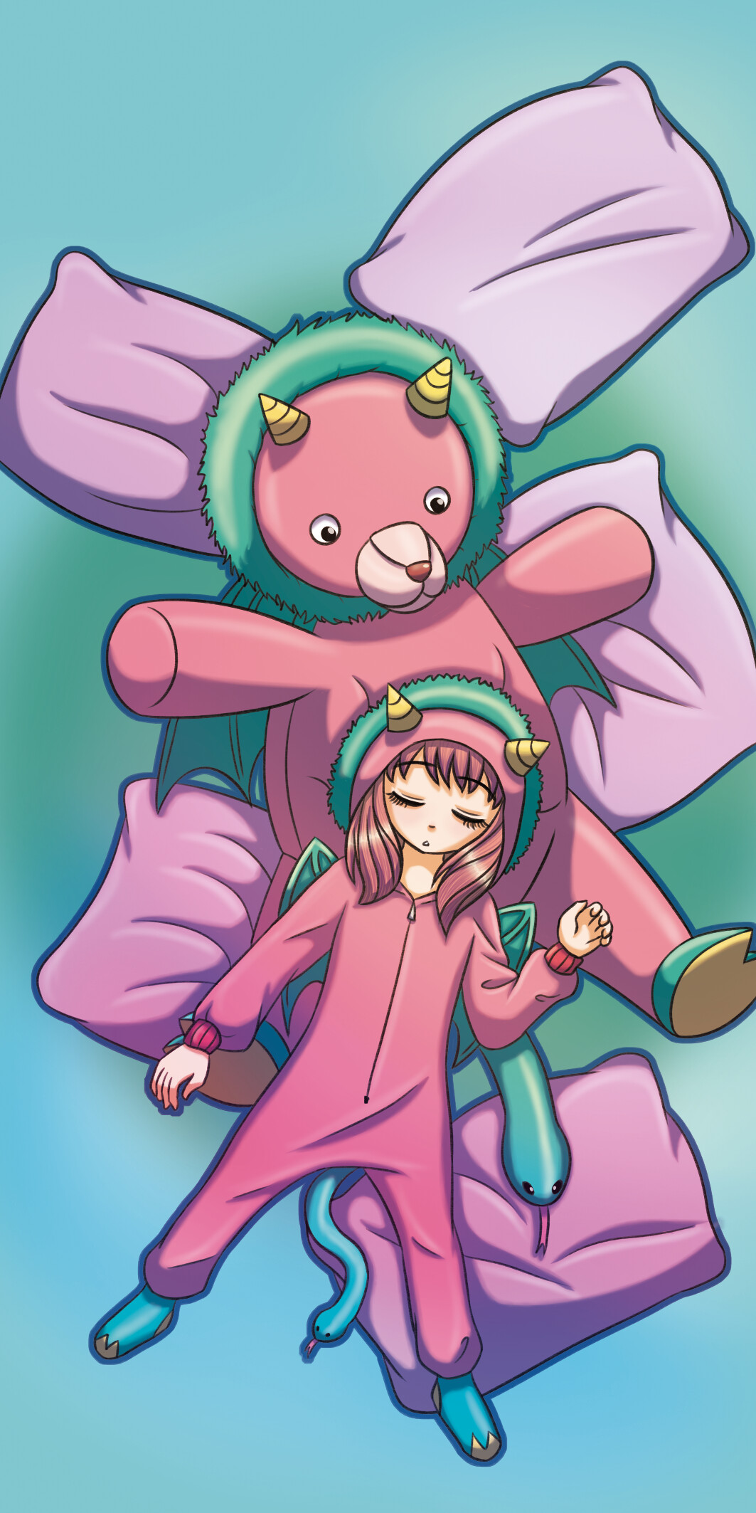 ArtStation - Chimera Sleepover