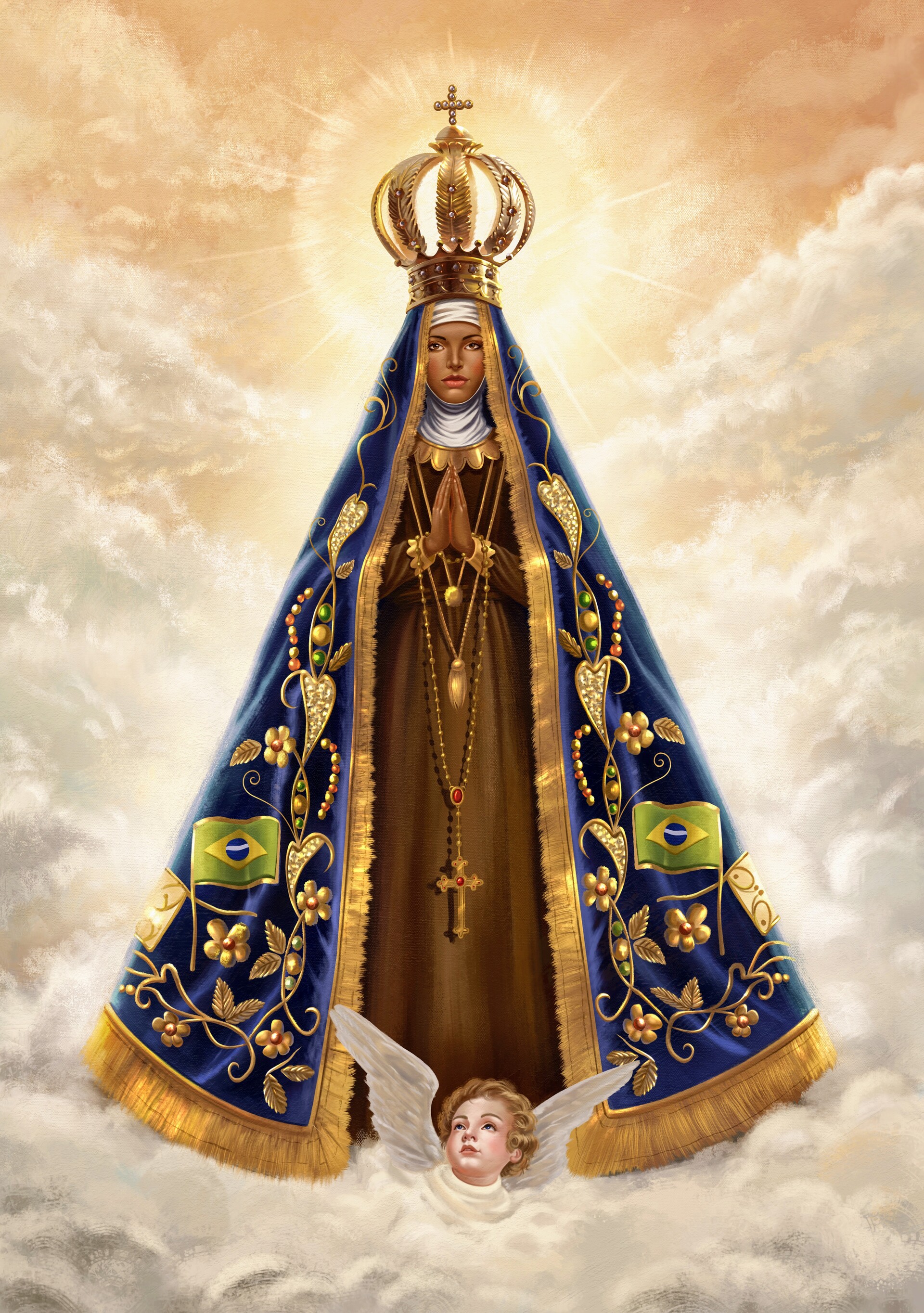 ArtStation - Our Lady Aparecida