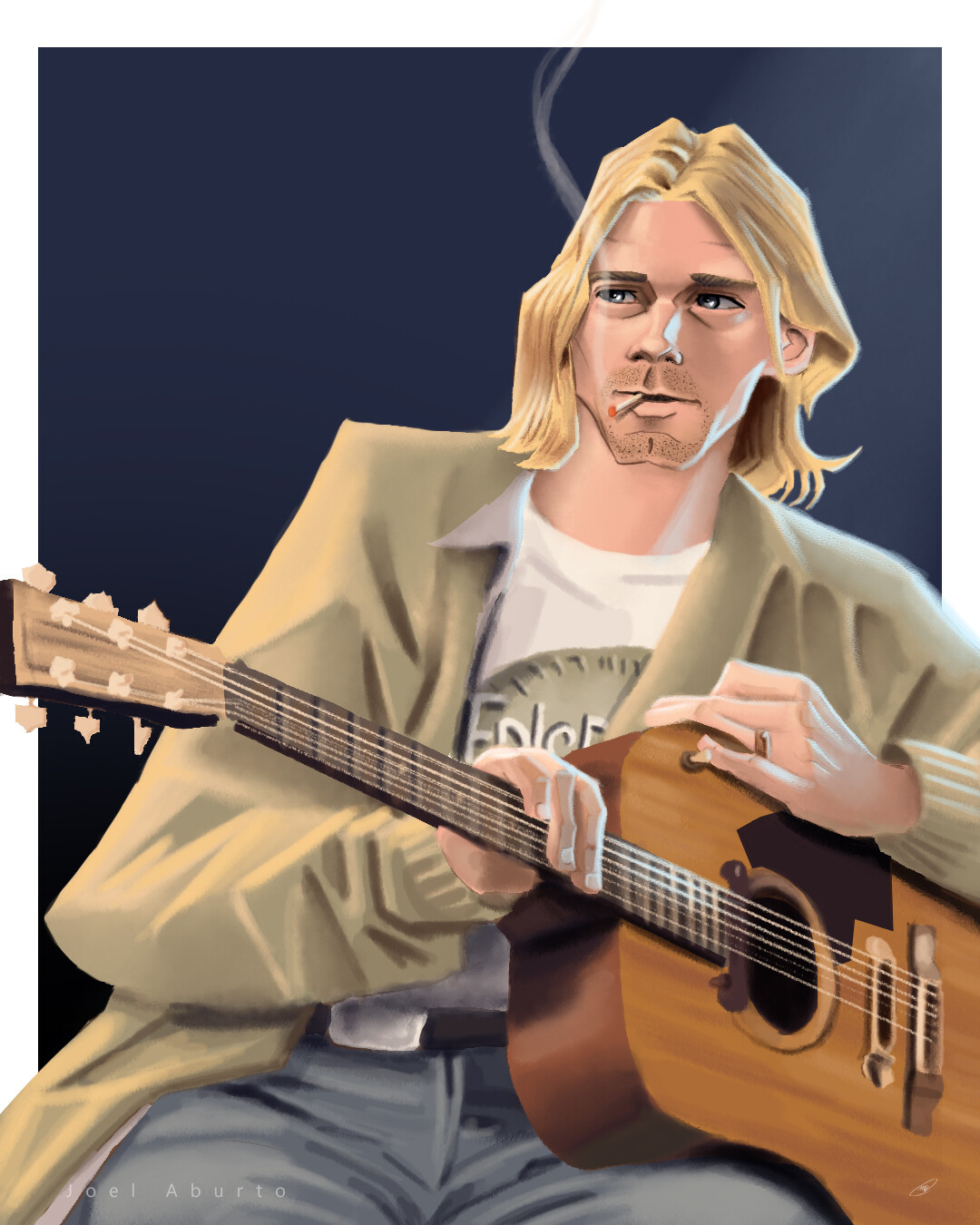 ArtStation - Kurt Cobain