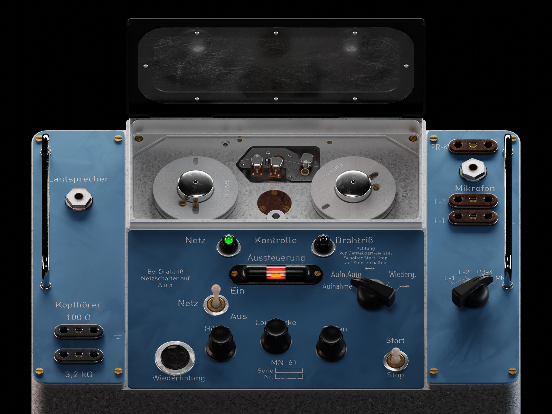 ArtStation - MN61 Wire Recorder