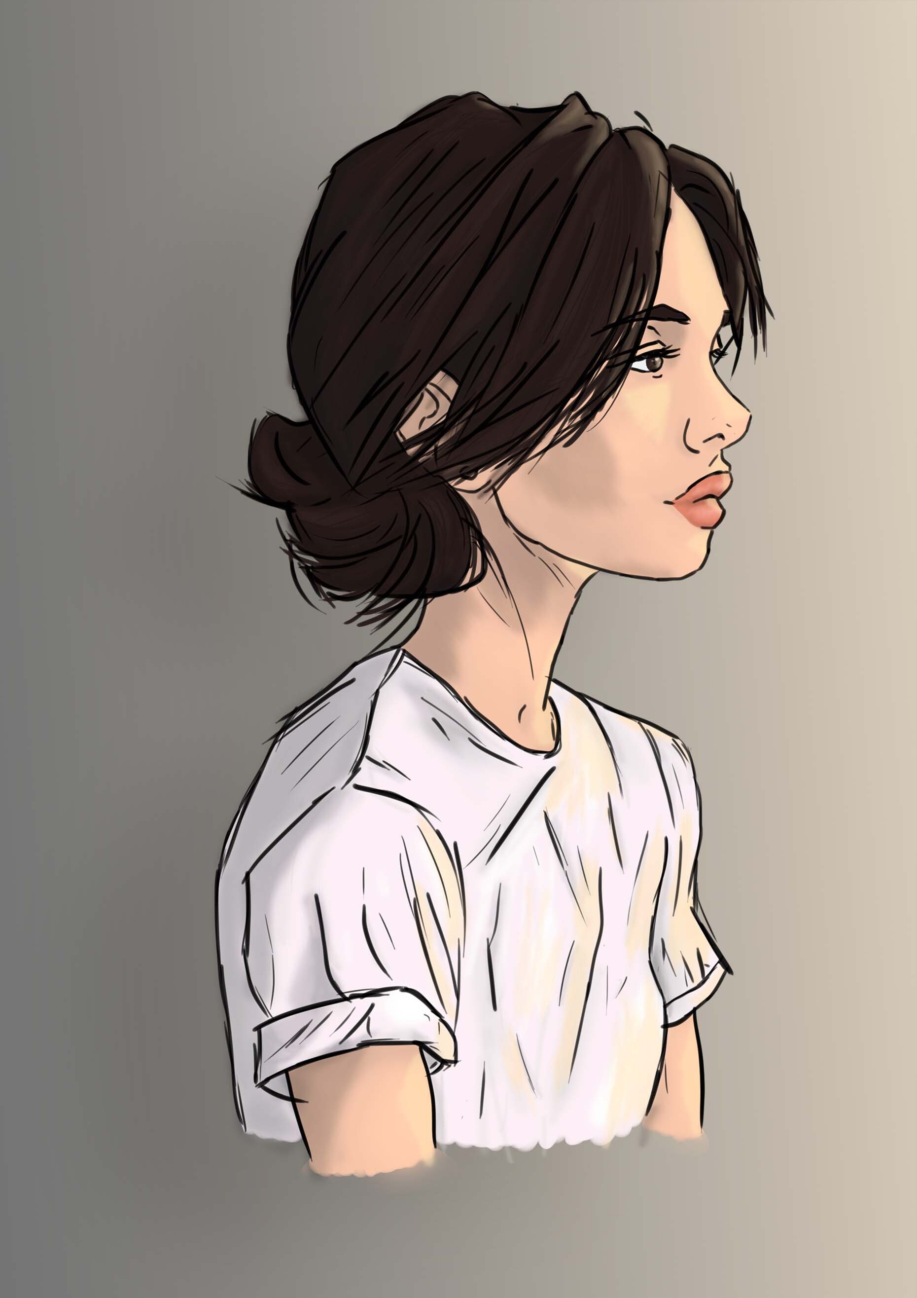 ArtStation - Girl in light