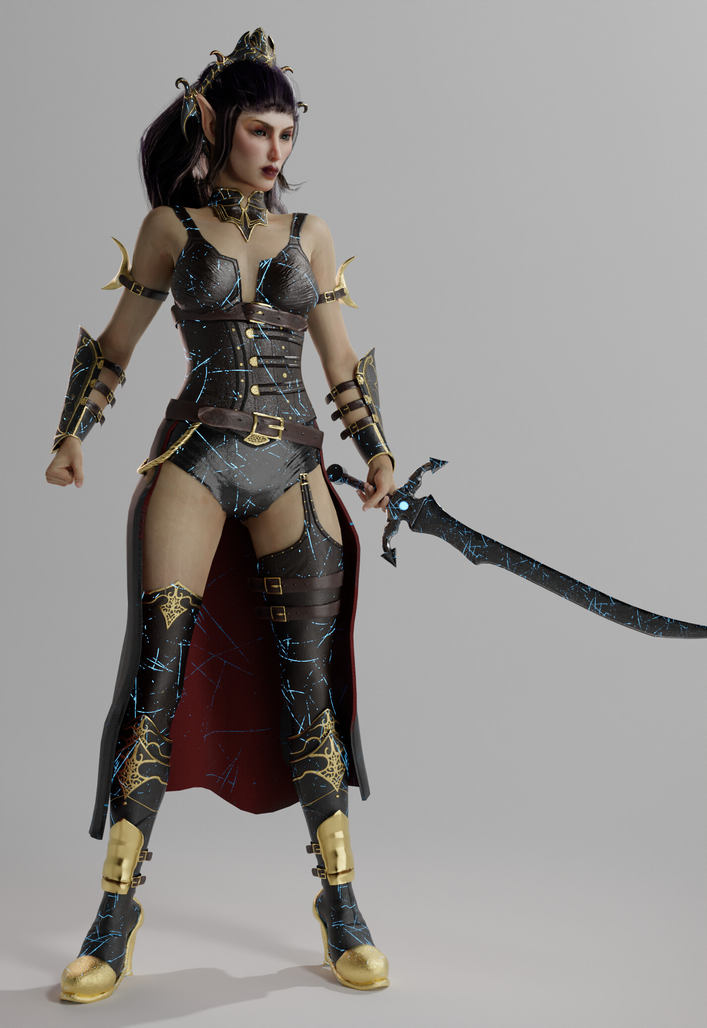 ArtStation - Elf Warrior