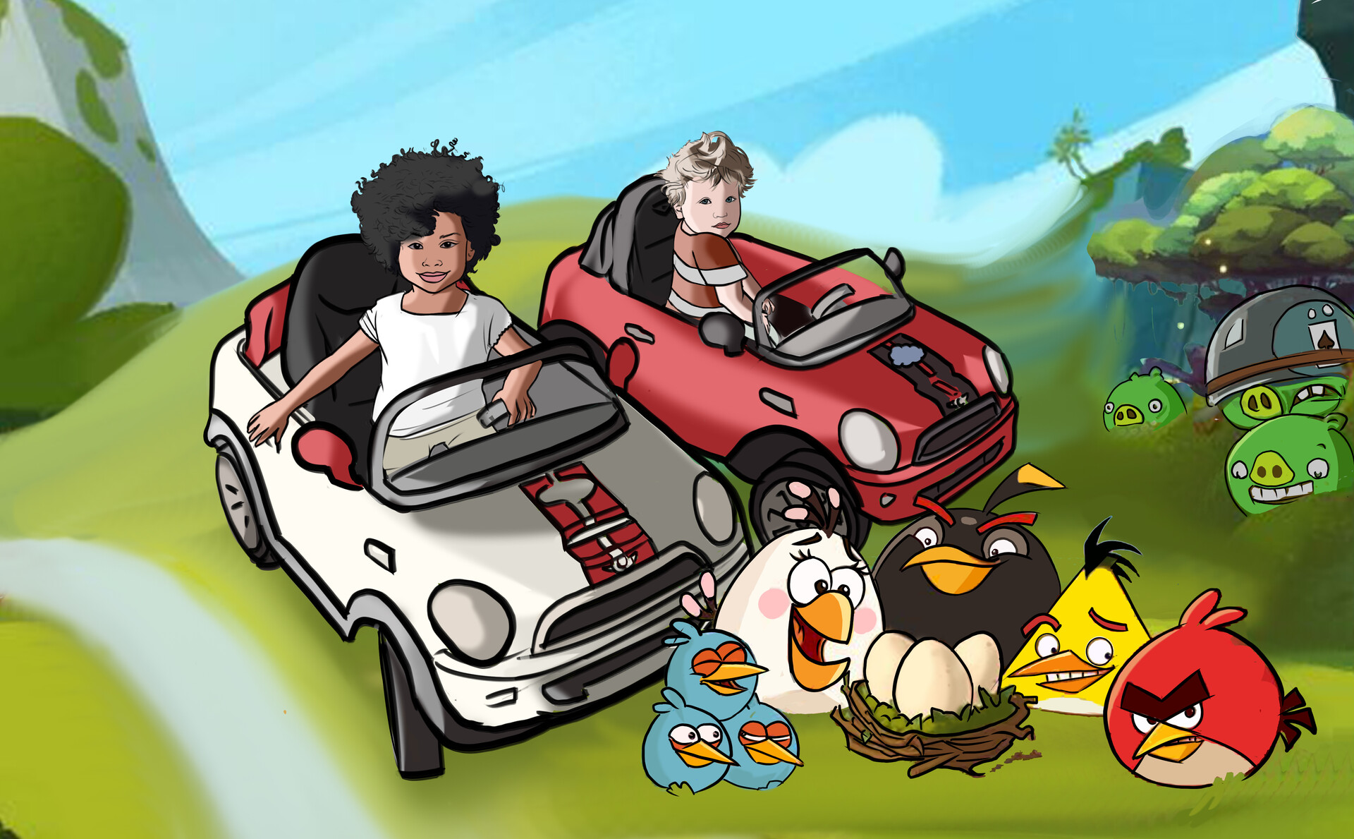 ArtStation - ANGRY BIRDS CHILDREN