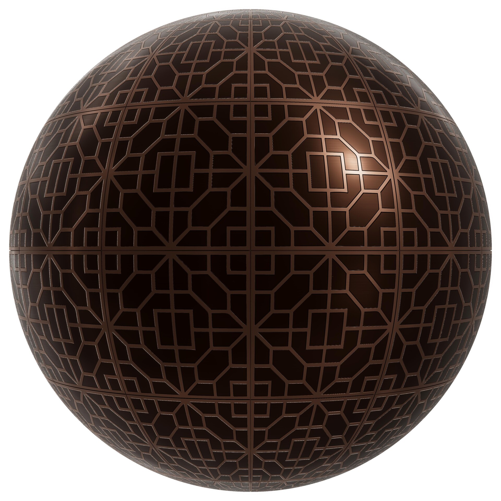 isandish - FB568 panel Metal Patterned steel | PBR | 4MAT | 4K