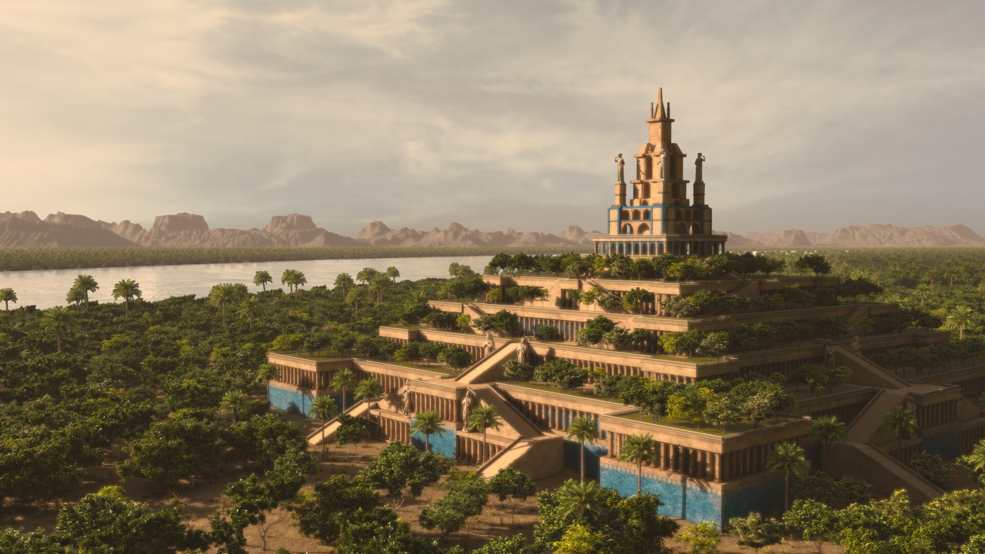 The Hanging Gardens Of Babylon