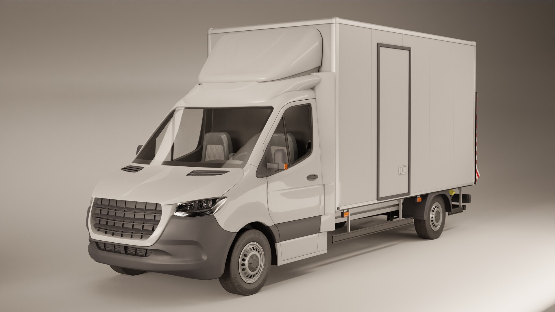 ArtStation - Mercedes Sprinter