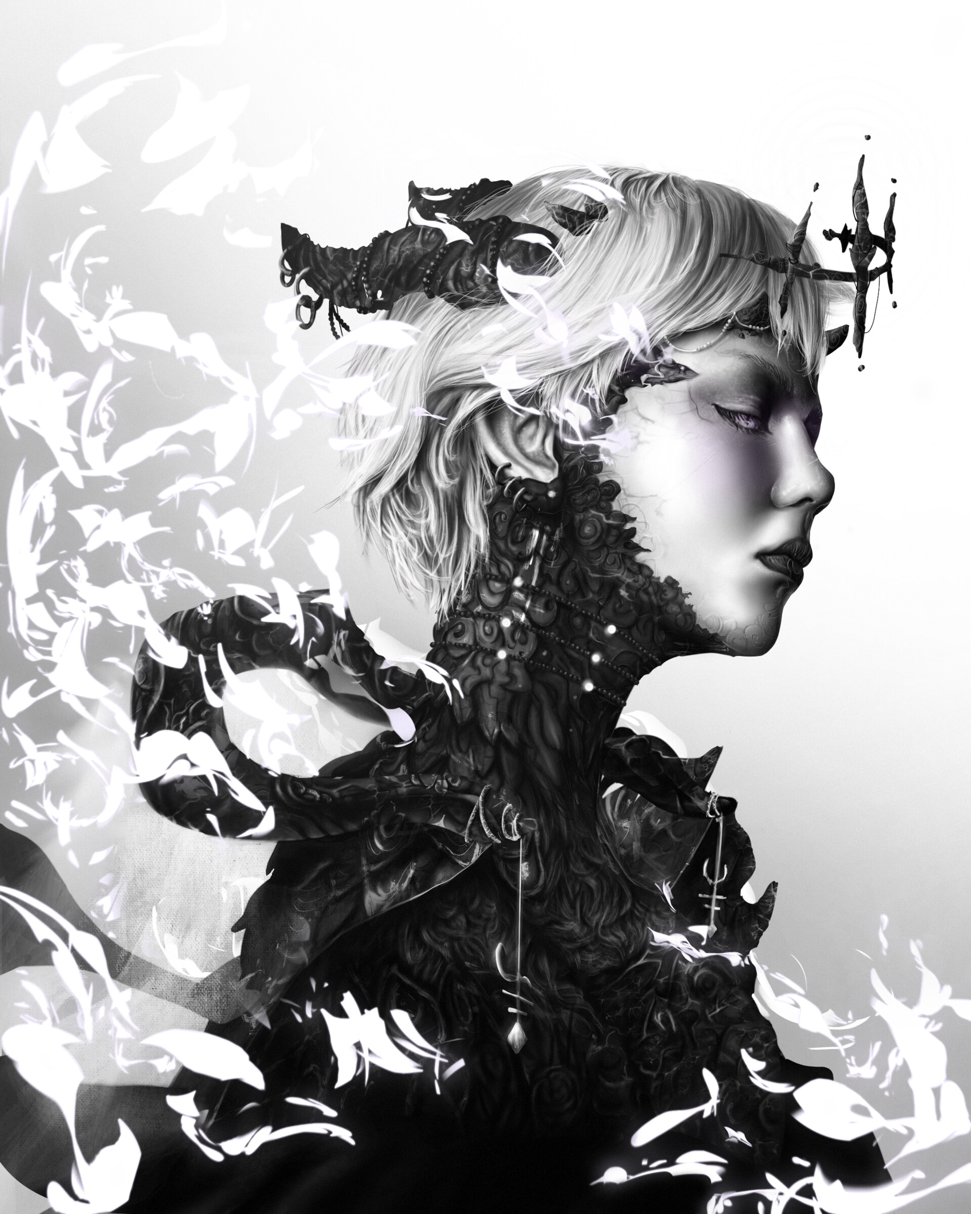 ArtStation - Dec, the Harbinger Queen_