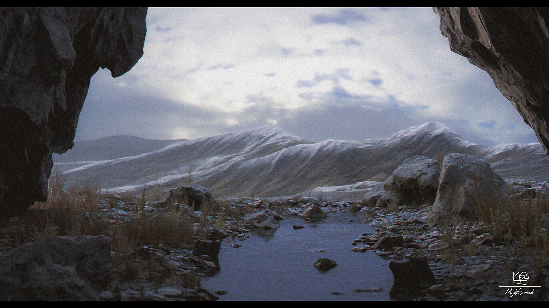 ArtStation - View from the Cave