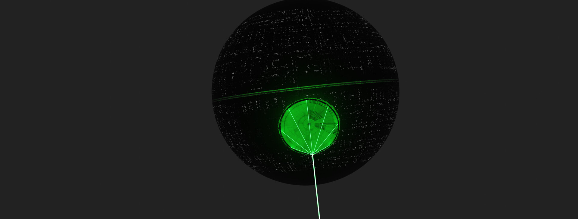 ArtStation - Death Star super laser testing (photo 1)