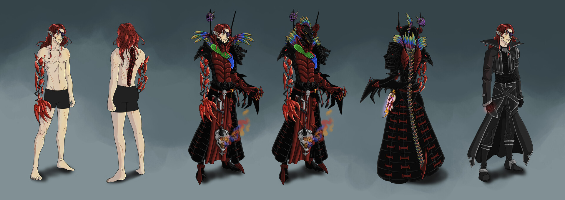 ArtStation - Commission - Elf character concept art