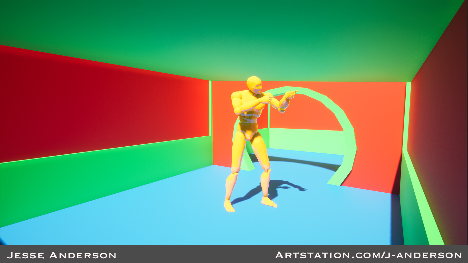 Jesse Anderson - Environment Art Work