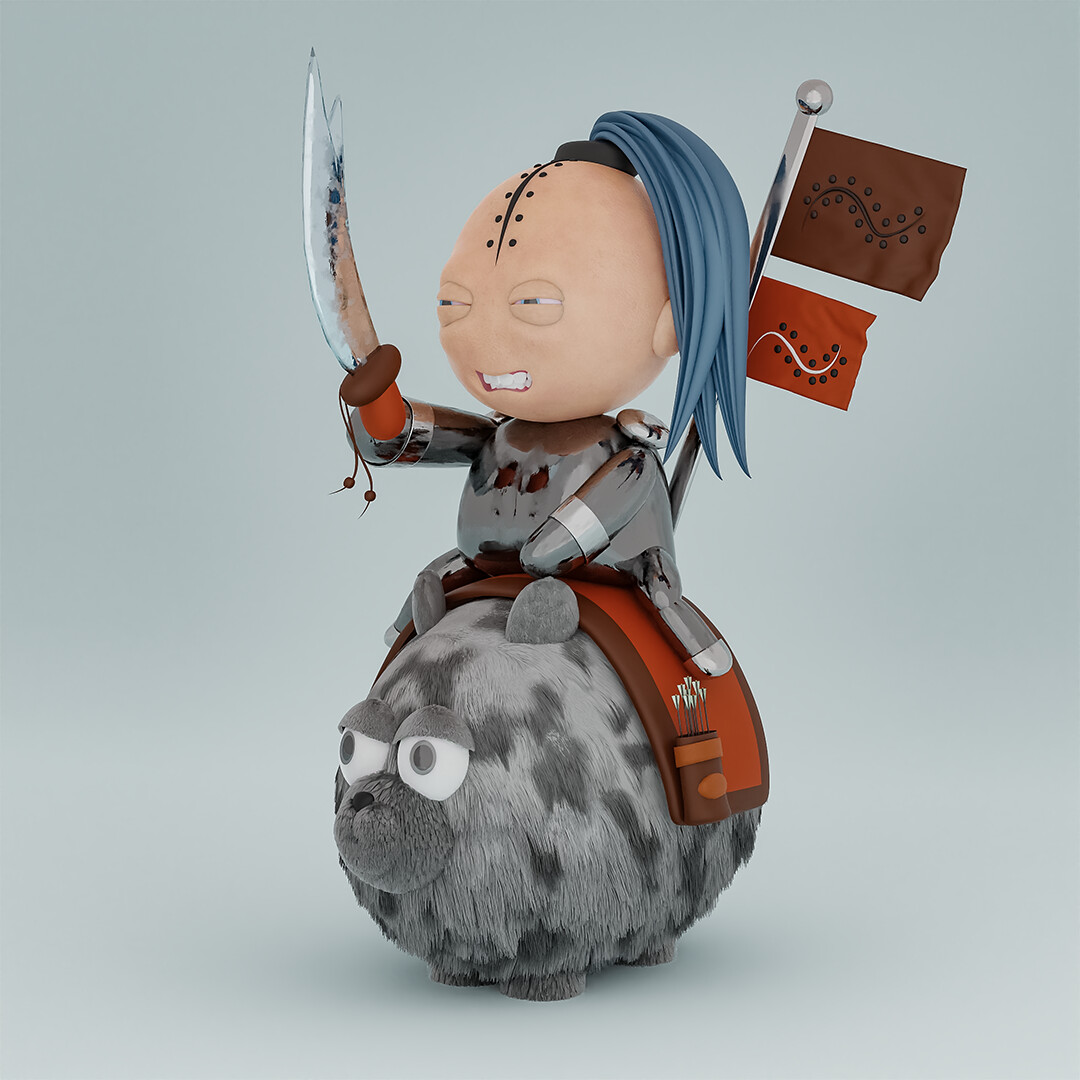 ArtStation - Bear Rider