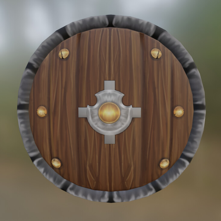 ArtStation - Low-Poly Shield