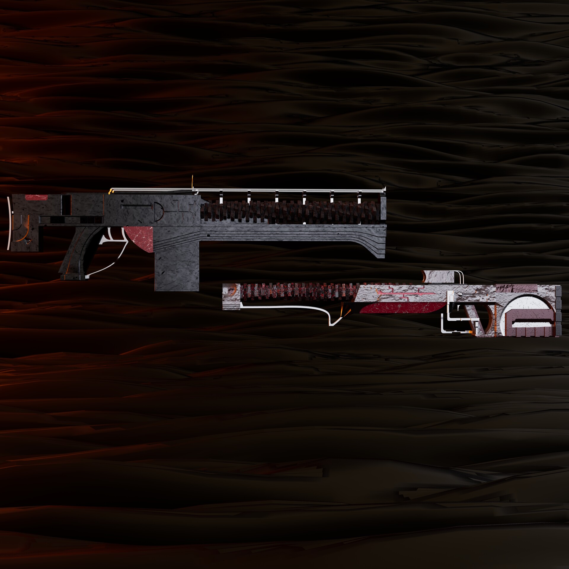 ArtStation - Destiny 2: Vow of Disciple Themed Weapons(Assault Rifle ...