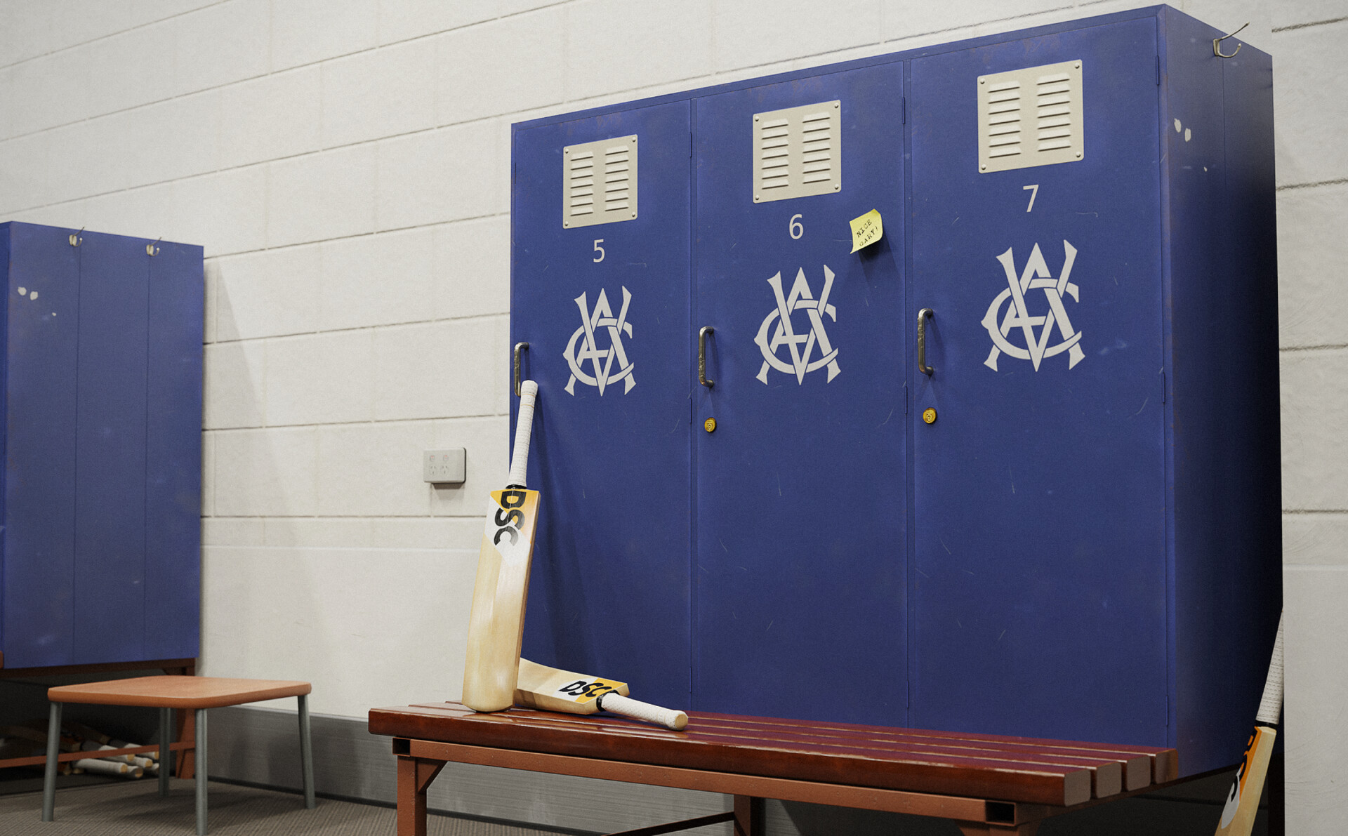 ArtStation - MGC locker rooms