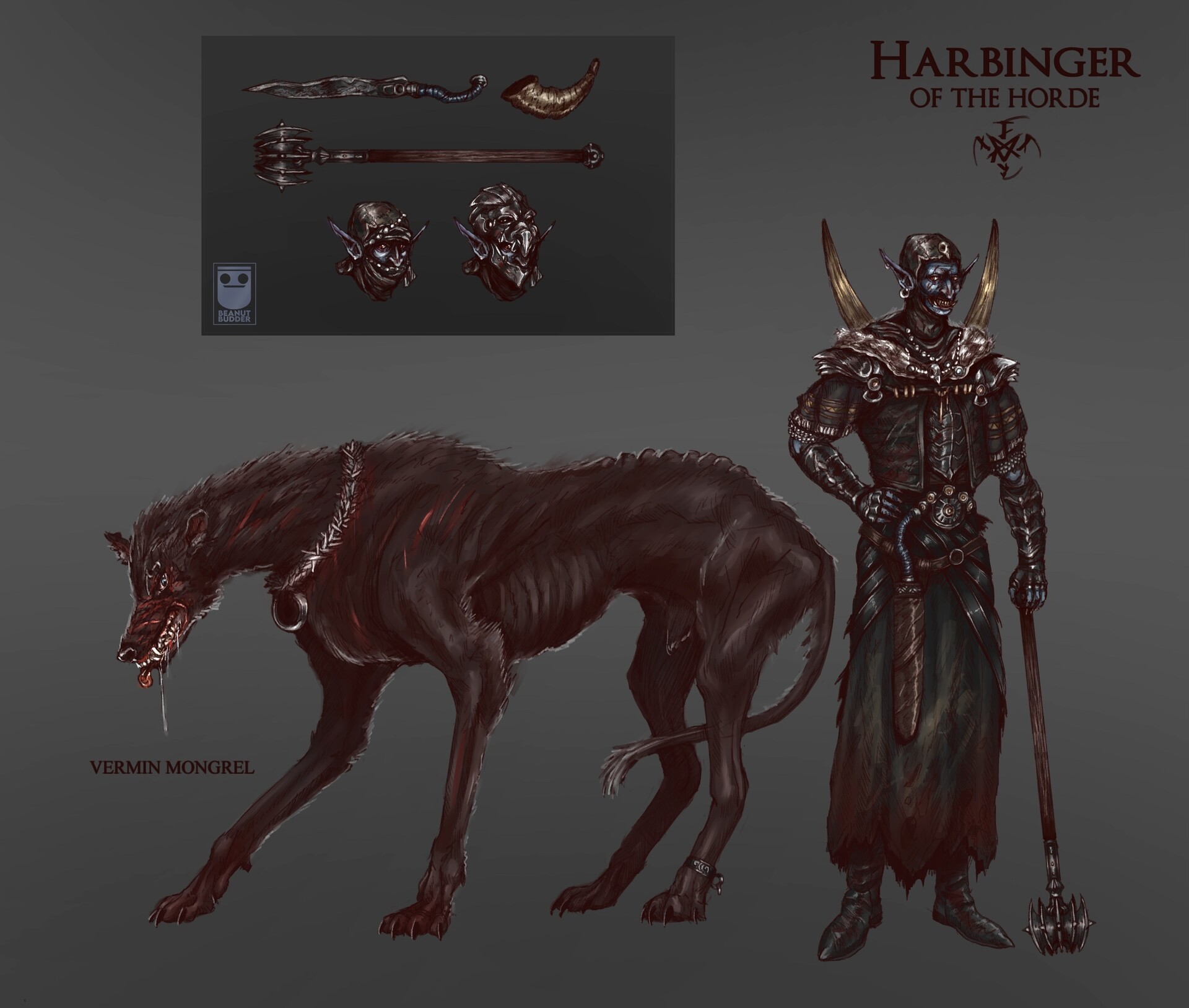ArtStation - Harbinger of the hoard