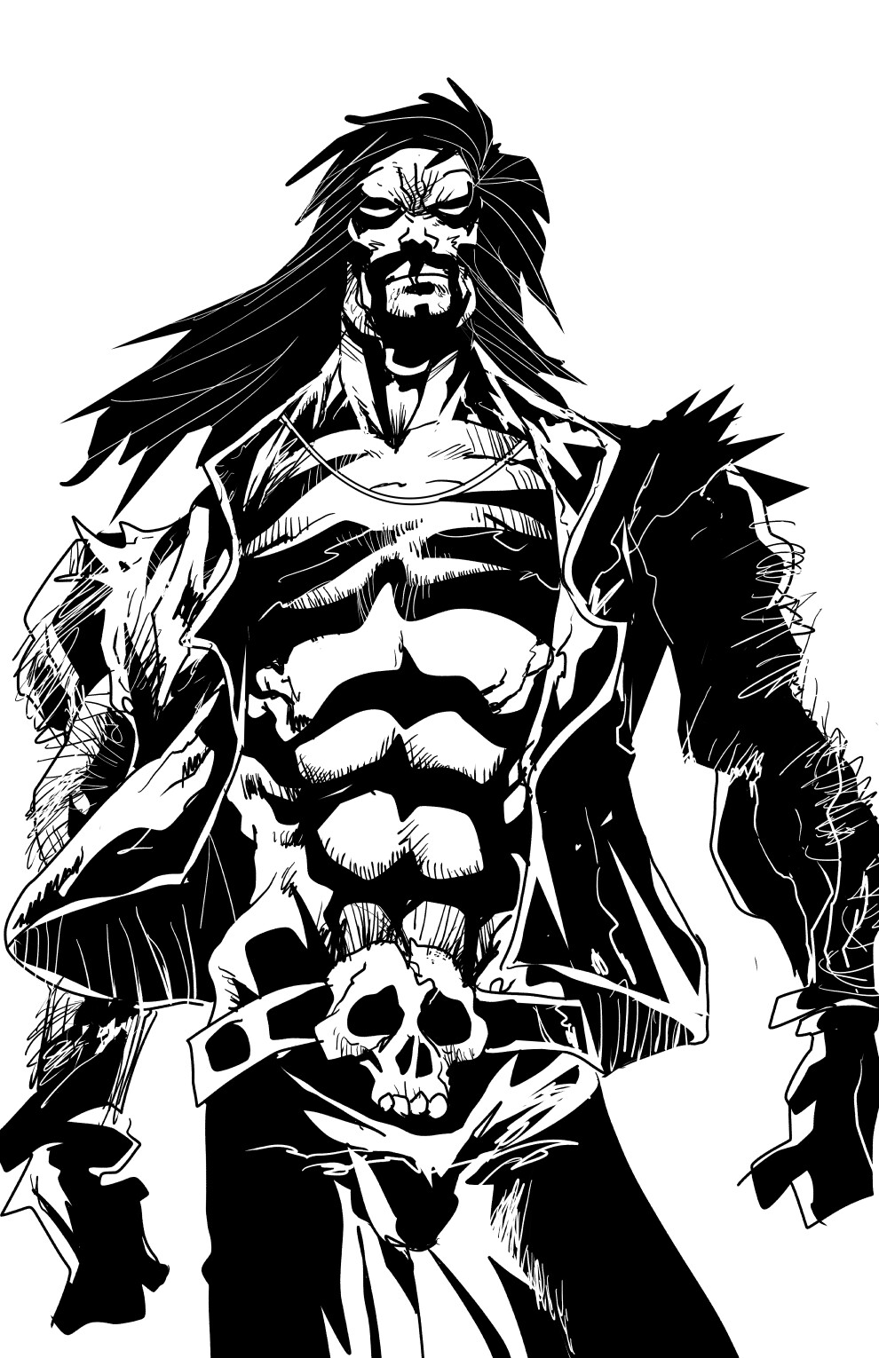 ArtStation - Lobo created in clip studio