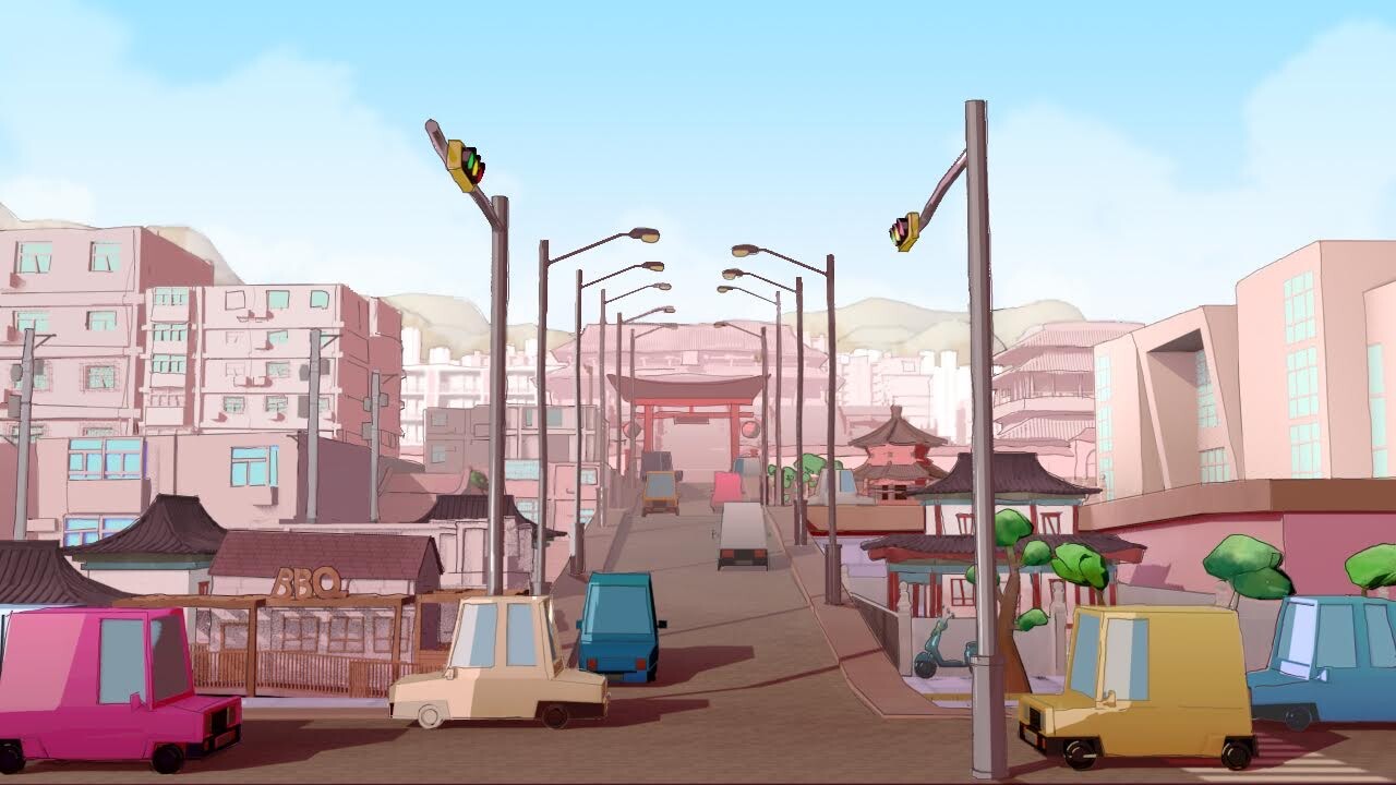 ArtStation - Cartoon City