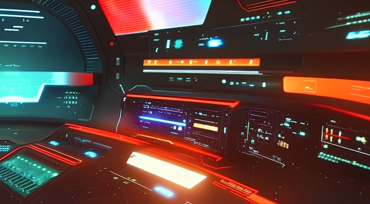 AIstation - Sci-Fi spaceship