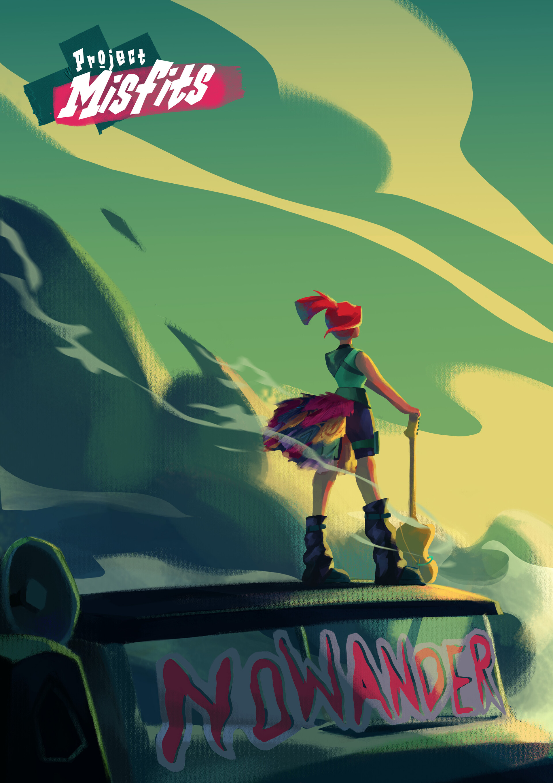 ArtStation - Project Misfits - Poster