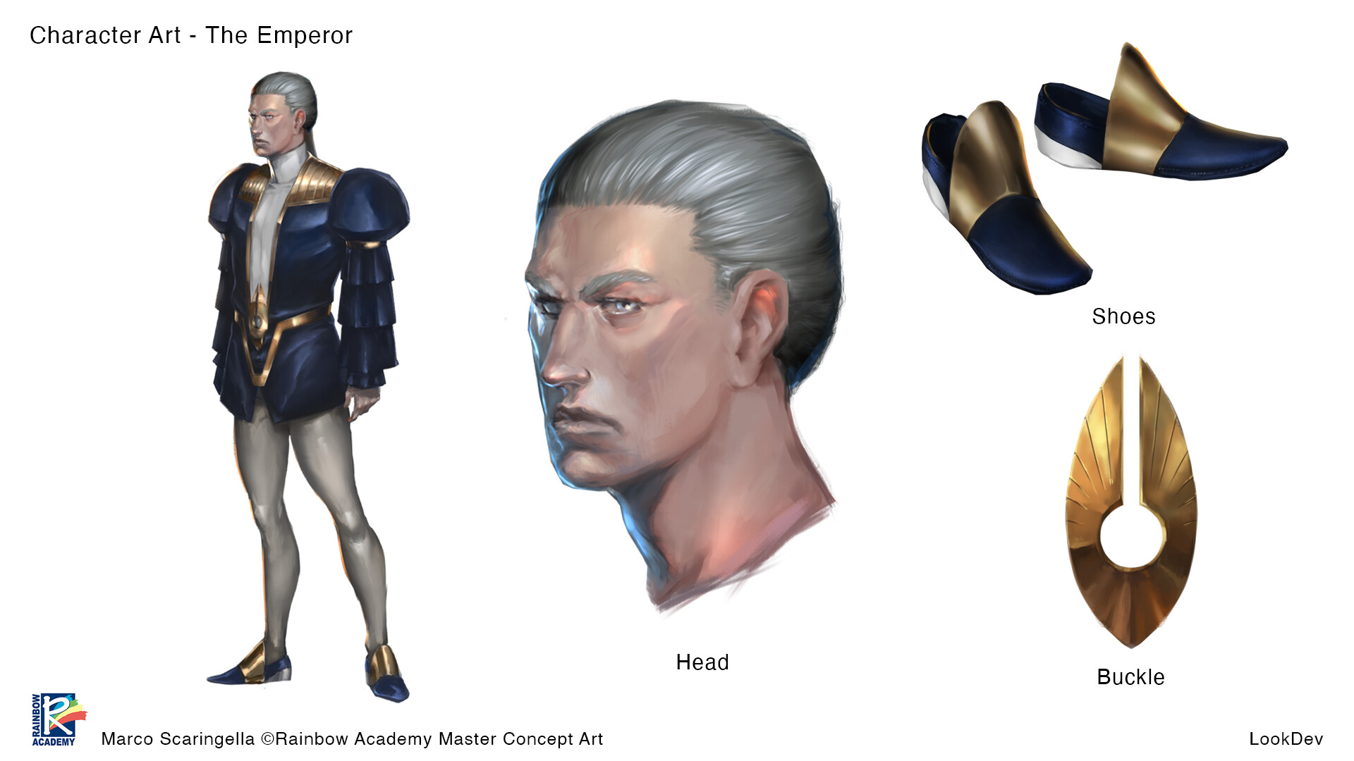 ArtStation - The Emperor Character Study