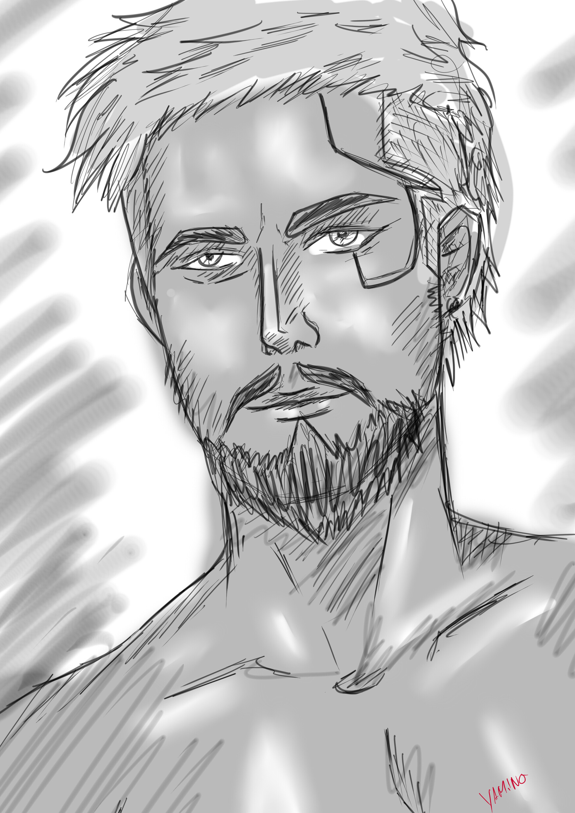 ArtStation - sketch jordan [joyca] cyberpunk style