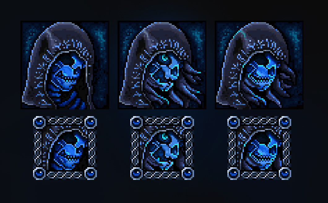 ArtStation - Warcraft styled Skull Avatar