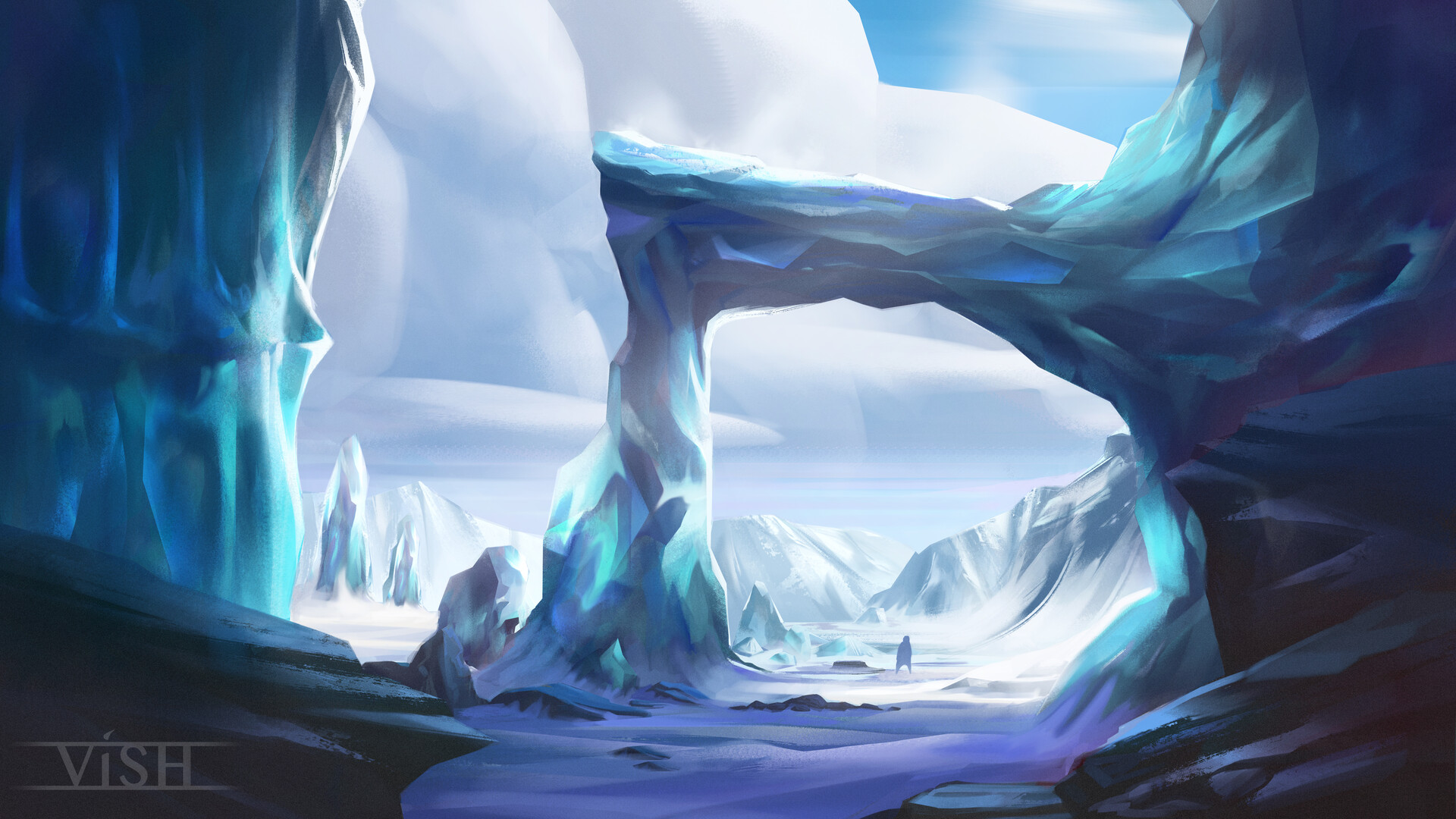 Victoria VISH Shatokhina - Ice Landscape