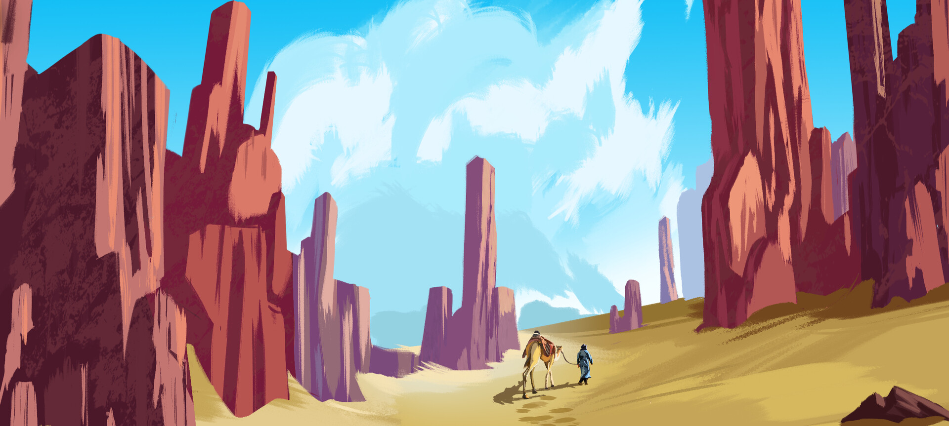 ArtStation - Lone Traveller!