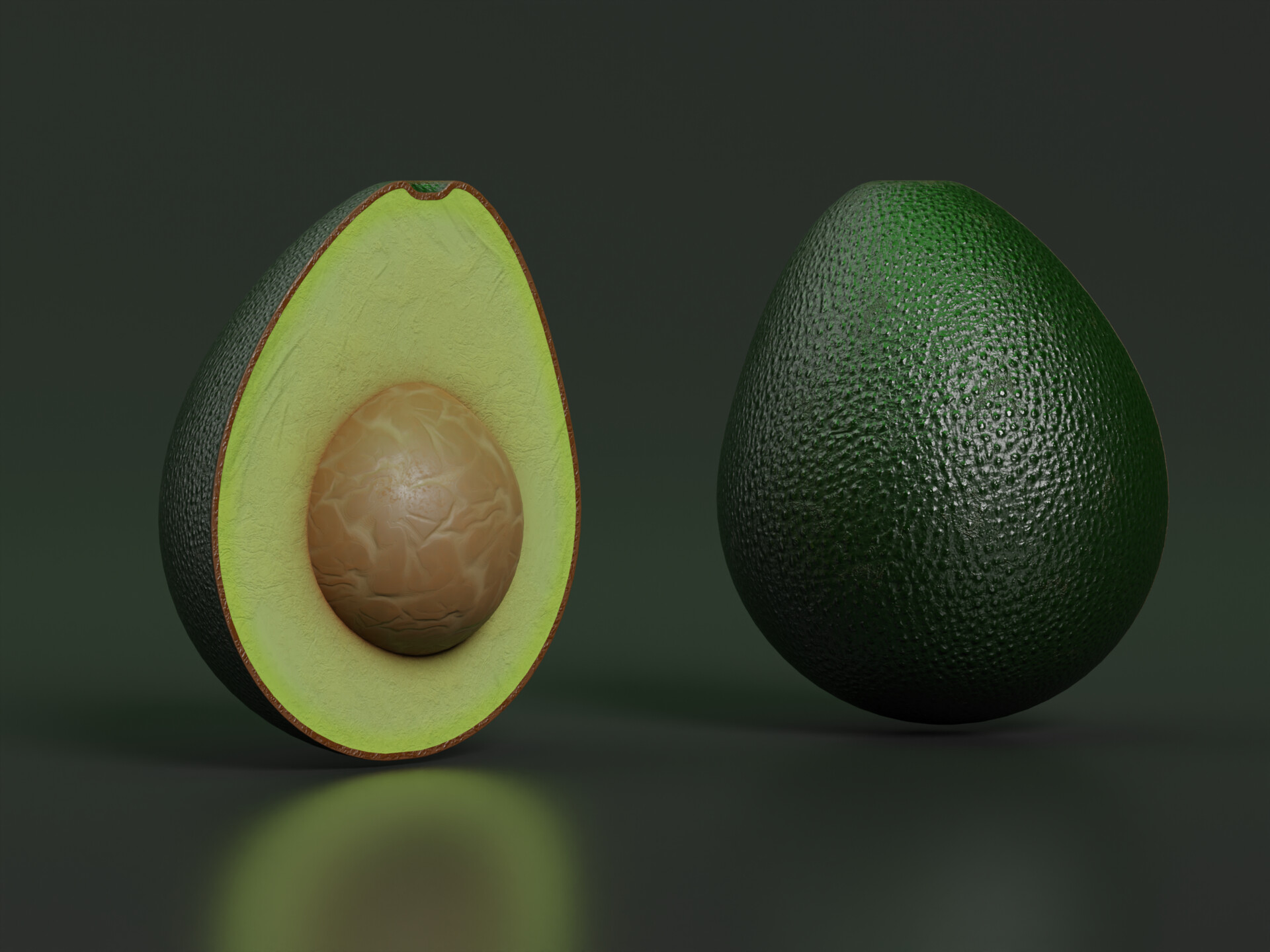 ArtStation - Realistic Avocado 3D Model