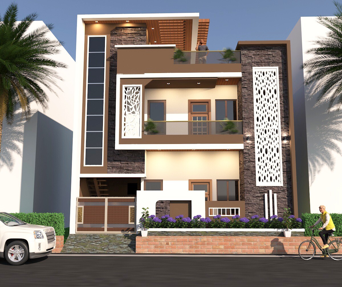 ArtStation - front elevation